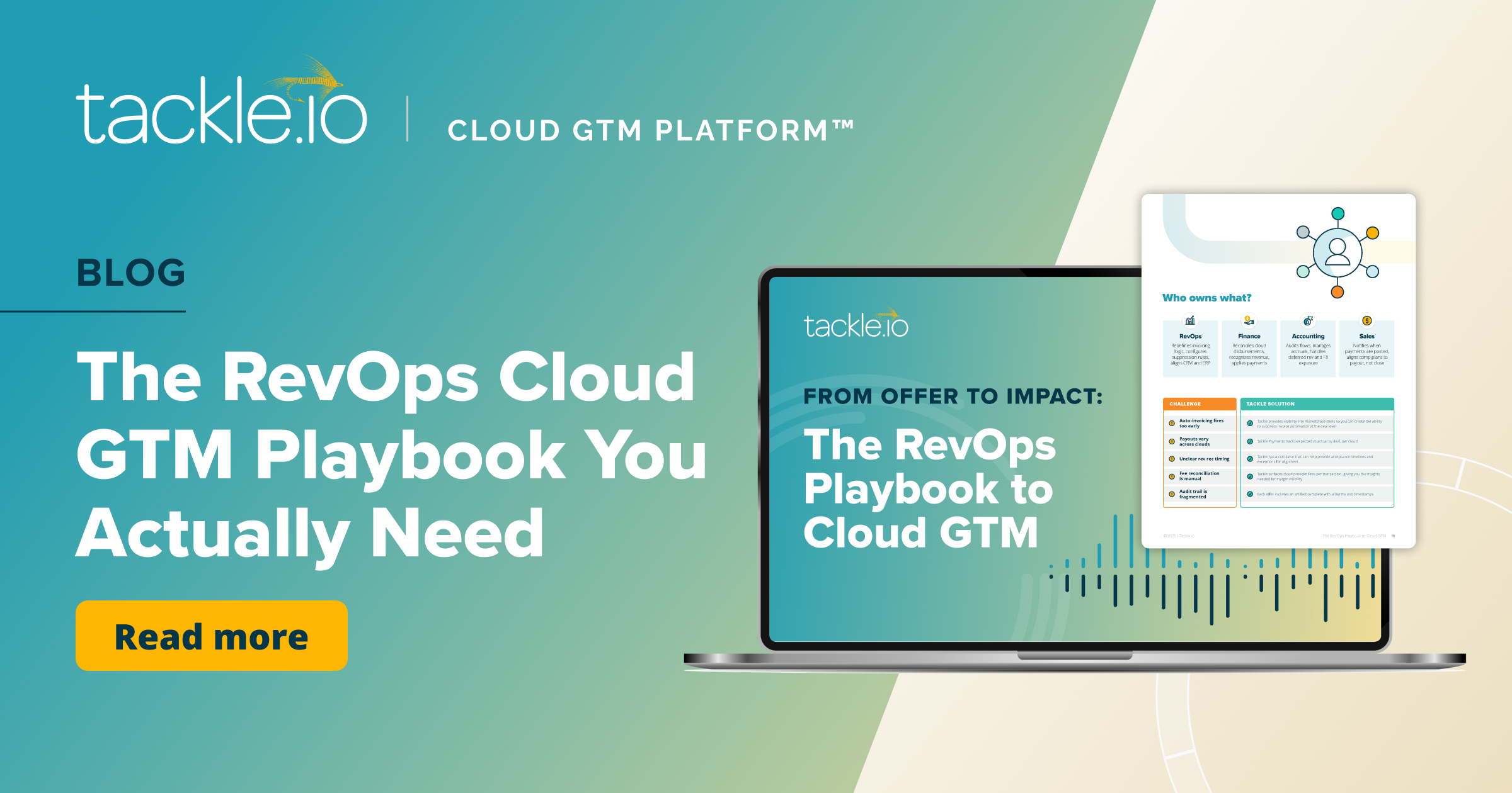 The RevOps Cloud GTM Playbook You Actually Need | Tackle.io